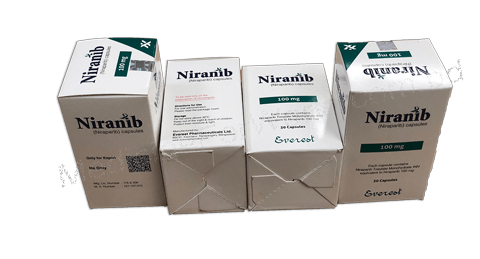 Buy Niranib 100mg online- Generic Niraparib- Everest Pharma